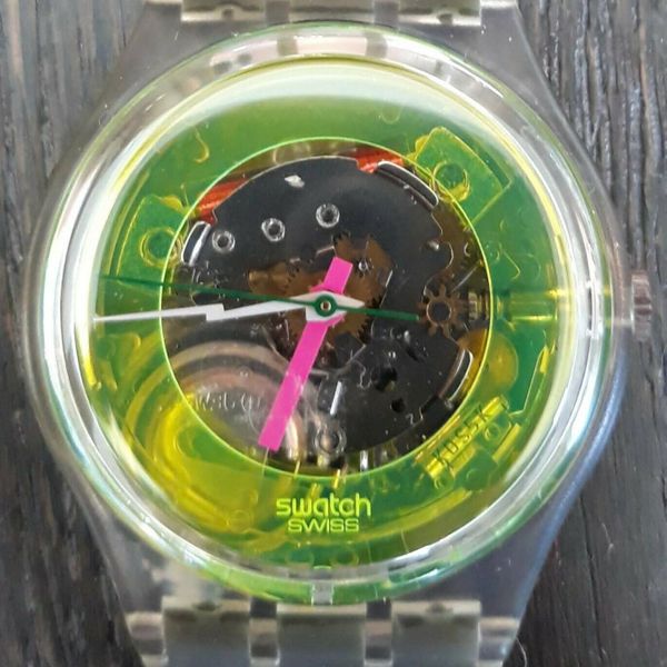 1985 SWATCH TECHNO SPHERE WATCH NEW | WatchCharts Marketplace