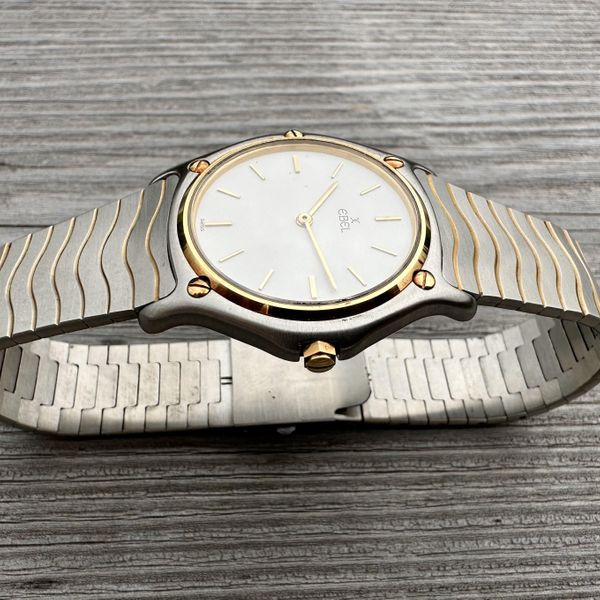 [WTS] Never Used Ebel Classic Wave Gold 18kt. Solid / Stainless 181909 Watch Boxed SALE $600 ...
