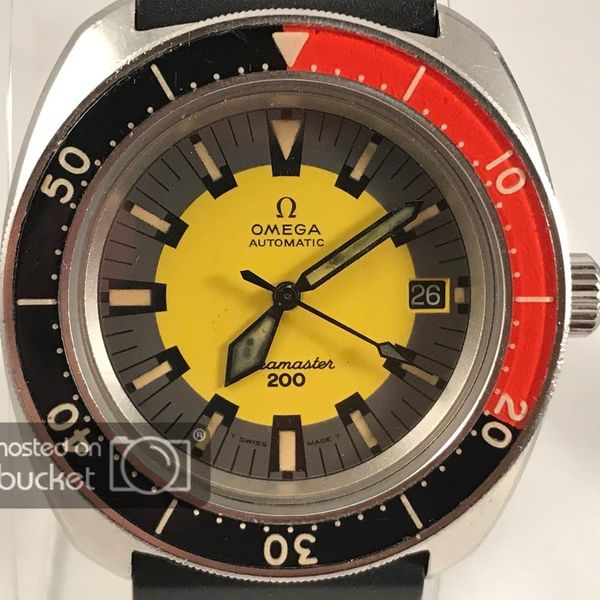 Omega Seamaster Banana Dial 166.068 $2875 | WatchCharts