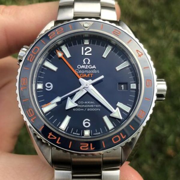 Omega Seamaster Planet Ocean GMT GoodPlanet Edition 43.5mm Men’s Watch ...