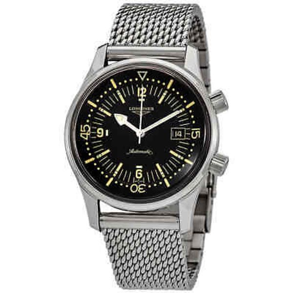 Longines Legend Diver Automatic Men's Watch L3.774.4.50.6 | WatchCharts ...