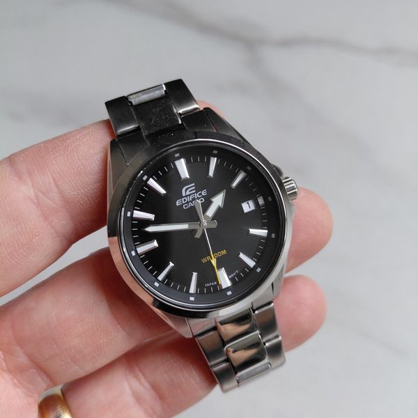 Casio Edifice 110d 35mm Watch | WatchCharts Marketplace