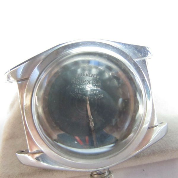 ORIGINAL VINTAGE ROLEX STAINLESS STEEL BUBBLE BACK CASE | WatchCharts