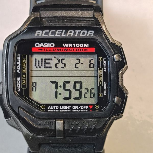 Vintage Casio Watch ACL 200 "accelerator" | WatchCharts Marketplace
