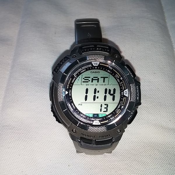 FS: Casio PAW1100T Pathfinder Triple-Sensor Titanium Bracelet Module ...