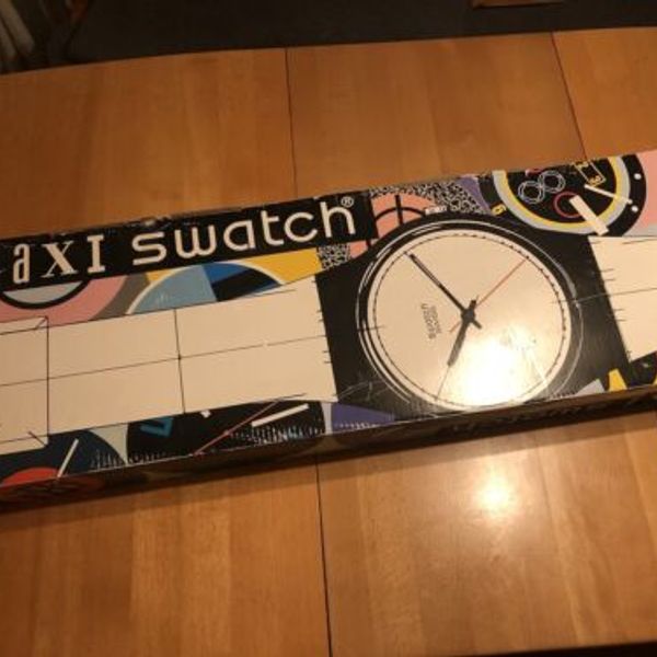 Swatch Maxi from 1992 ++ GN118 ++ HOOKIPA ++ Box / Original Packaging ...