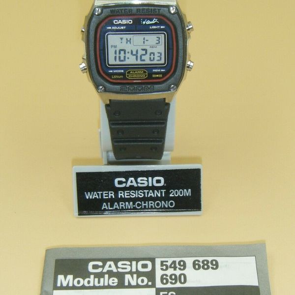 Casio DW-1500 Module 690 NOS | WatchCharts Marketplace