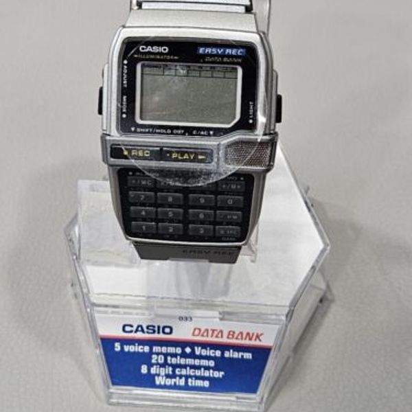 Vintage Casio DBC-V500 Calculator And Recording Watch NIB | WatchCharts ...