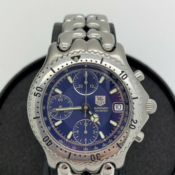 Tag Heuer Automatic chronograph Ref. CG 2111-RO in stainless steel ...