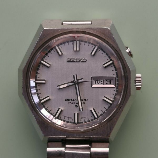 Lovely Seiko Bellmatic 4006-6050 with original Stelux Seiko strap from ...