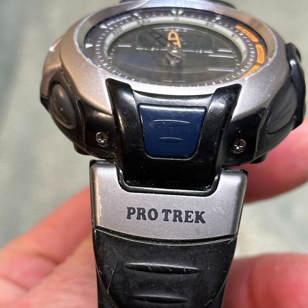 Mens Casio Protrek PRG-60 Triple Sensor Baro Compass Alti Ana Digi ...