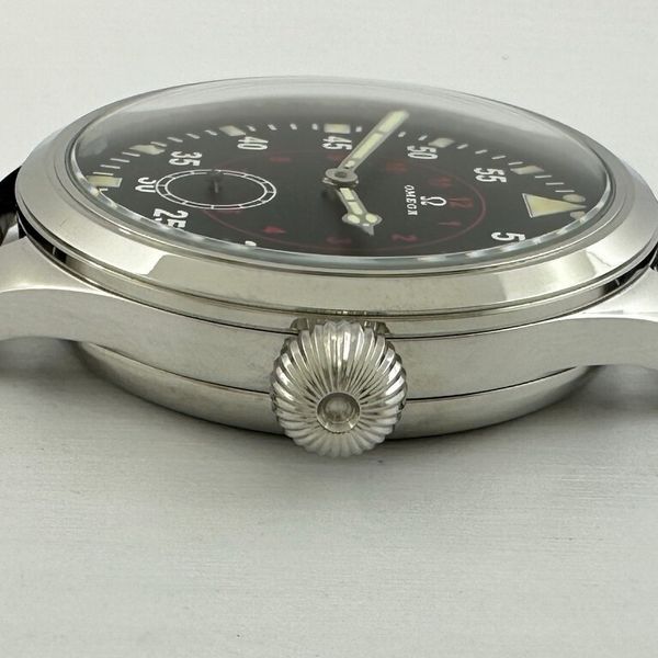 Omega Laco Aviator Luftwaffe Pilot WWII MARRIAGE!!! Antique Swiss Watch ...