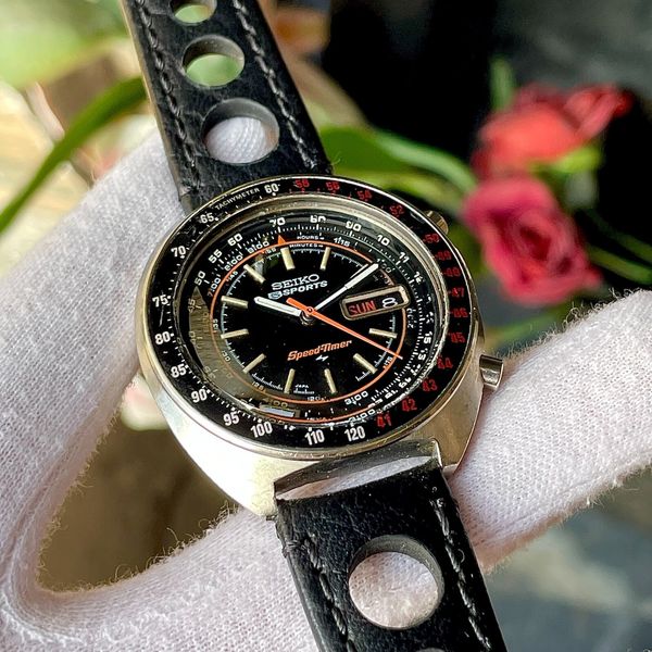 Vintage Seiko Rally Meter Speedtimer Chronograph Automatic Men's Watch ...