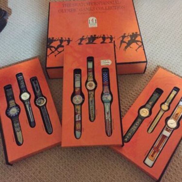 Swatch For Honour and Glory Centennial Olympic Games Collection - NEW ...