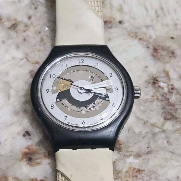Vintage Mens Swatch Auto Quartz Watch | WatchCharts Marketplace