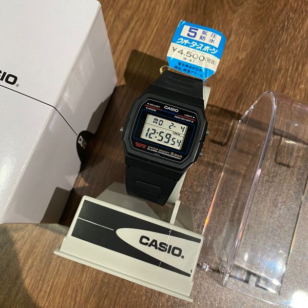 Casio W-47-1 Rare Vintage Digital Watch NOS | WatchCharts Marketplace