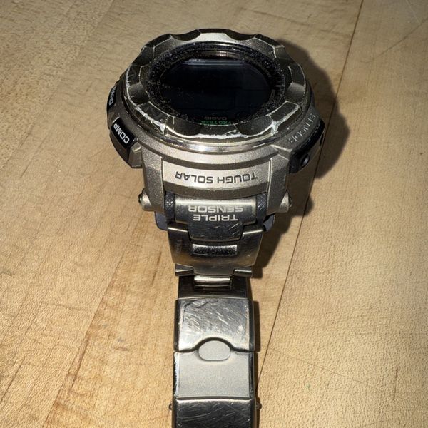 Casio Mens ProTrek PRW2500T Multi-Band Atomic Solar Wristwatch ...