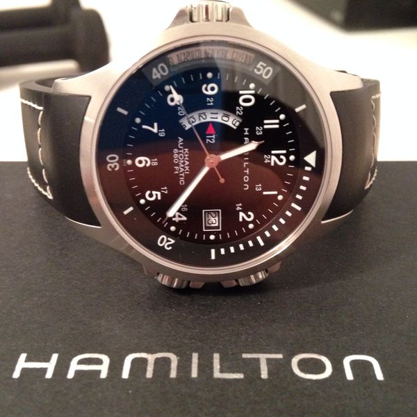 FS: Hamilton Khaki Navy GMT (Excellent condition) | WatchCharts