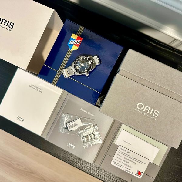 Oris Diver 65 Heritage 40mm Full Set Box & Papers Excellent Condition ...