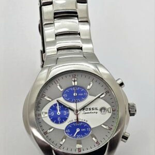Fossil Speedway CH-2364 Men's Chronograph 40mm ~ New Battery ~ Sweet ...