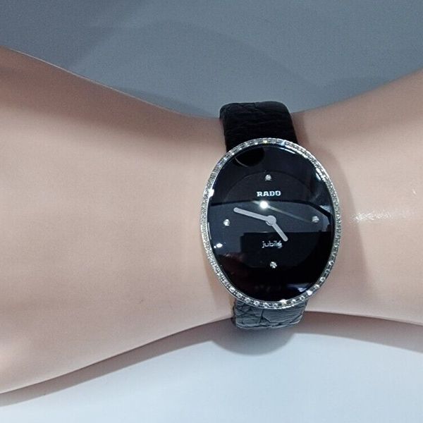 Rado Esenza Jubile Lady's Watch with Diamond Bezel in Rado Box with ...