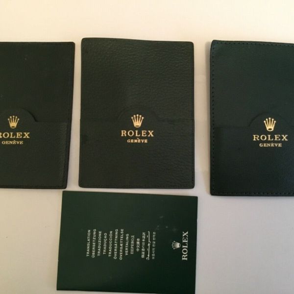ROLEX CREDIT CARD HOLDERS 100% AUTHENTIC NO RESERVE | WatchCharts