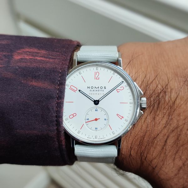 [WTS] NOMOS Ahoi Neomatik 'Siren white' 564 | WatchCharts Marketplace