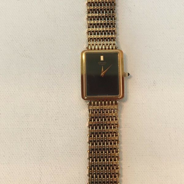 SEIKO 9020-5110 Vintage Ultra-Thin Women’s or Men’s Quartz Watch ...