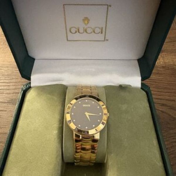 Vintage Gucci 3300M Watch. NEEDS BATTERY | WatchCharts Marketplace