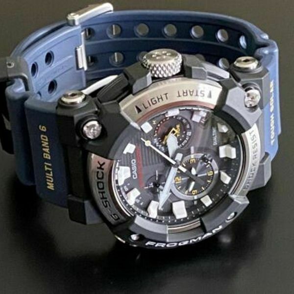 G-Shock Casio Frogman Series MASTER-G Multi-Band 6 Watch GWFA1000-1A2 ...