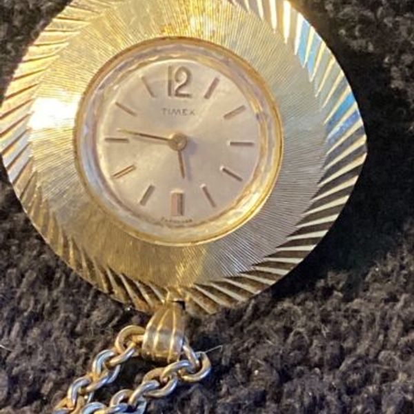 Vintage Timex Mechanical Pendant Watch And Jalga Ring Watch ...
