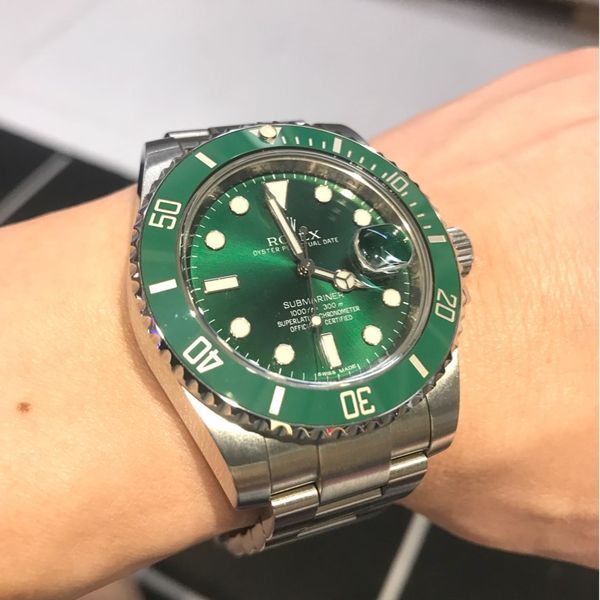 2024 RSC Serviced. Rolex submariner. 116610LV. Mk1 Hulk. Rolex Centre ...