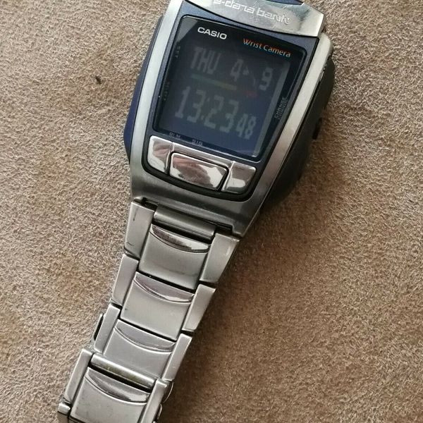 casio wqv-10 wrist color camera lcd alarm chrono lcd watch module 2412 ...