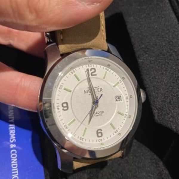 Mercer Watch Company Brigadier Microbrand Watch. Worn But Excellent ...