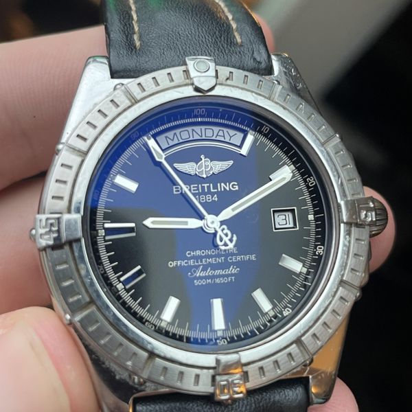 [WTS] Breitling Headwind A45355 Black Dial | WatchCharts Marketplace