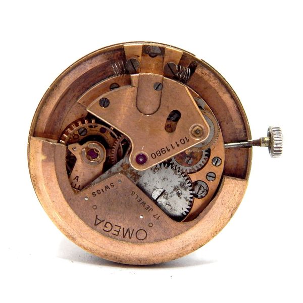 Watch Movement OMEGA Pie Pan Automatic 17 Jewels 1940c Not Working ...