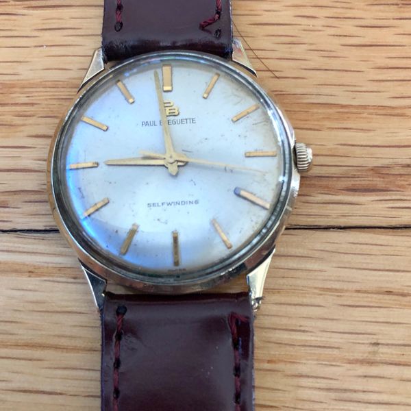 [WTS] Paul Breguette Automatic 14K Gold Dress Watch | WatchCharts