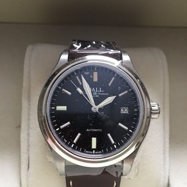 FSO BALL WATCH TRAINMASTER TITANIUM 38MM NM1038D-L5J-BK | WatchCharts ...