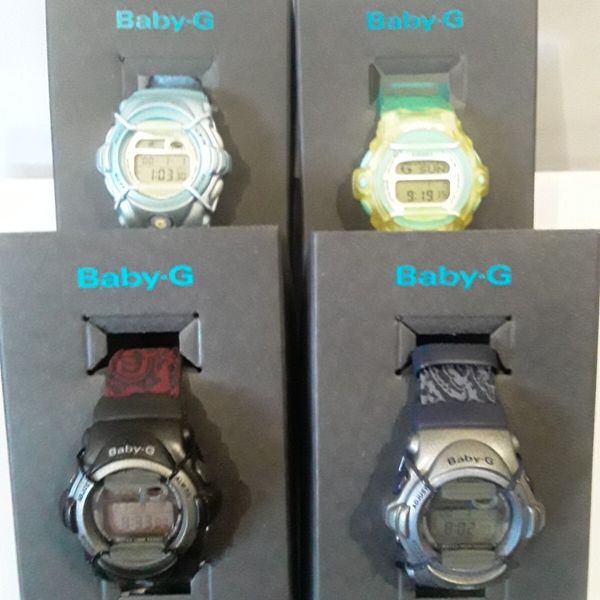 Casio Retro G-Shock Lot 4 Baby-G Watches | WatchCharts Marketplace