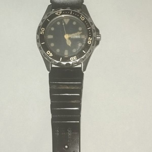 80'S - CASIO MD-513 Day Date Module 709 Quartz Vintage Diver Watch ...