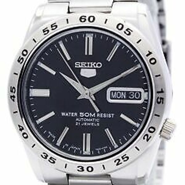 Seiko 5 Automatic 21 Jewels Japan Made SNKE01 SNKE01J1 SNKE01J Men's ...