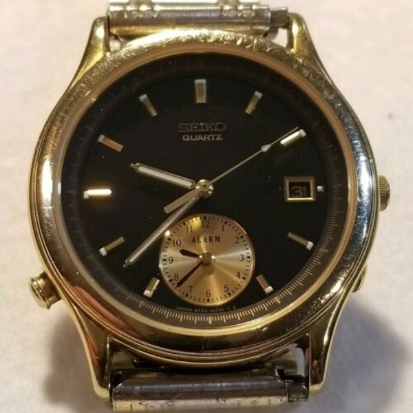 Seiko Alarm 5T32-6A39 Wristwatch | WatchCharts Marketplace
