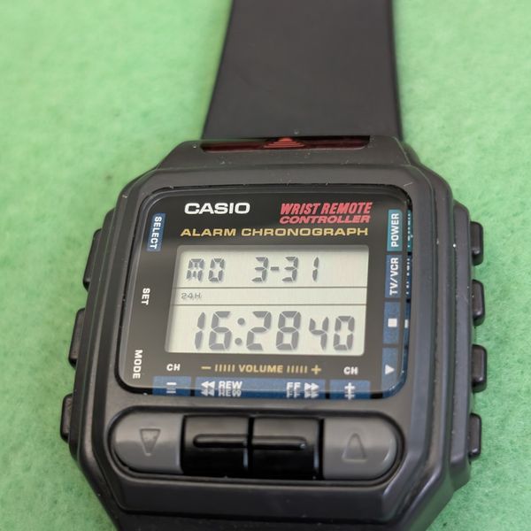 Vintage Casio Cmd-30 Tv Remote Watch | WatchCharts Marketplace
