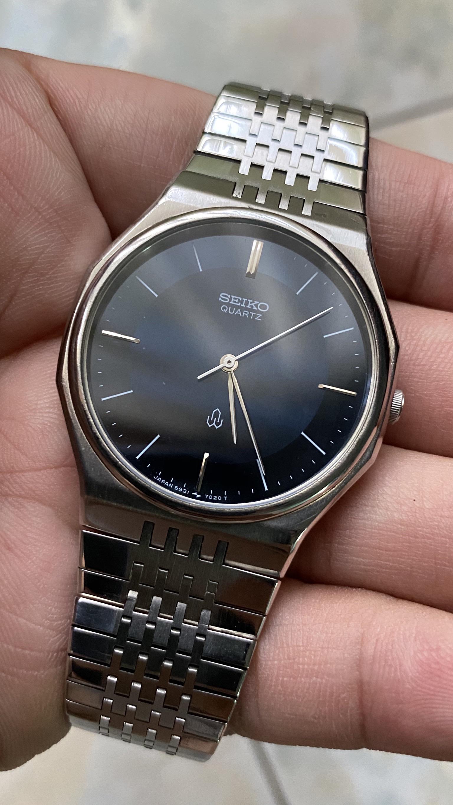 [WTS] Seiko quartz, 5931-7010, beautiful dial, excellent condition ...