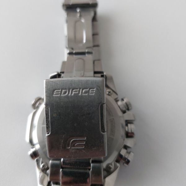 Casio Edifice Men's Quartz Watch with Stainless Stell Strap ...
