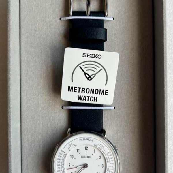 SEIKO Metronome Watch Standard Line Color Monotone SMW006A Japan New ...