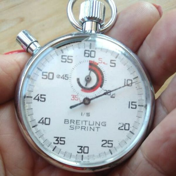 Vintage Breitling Sprint Chronograph Stop Watch | WatchCharts
