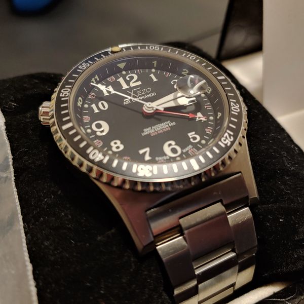 [WTS/WTT] Xezo Air Commando GMT ETA-2893-2 | WatchCharts
