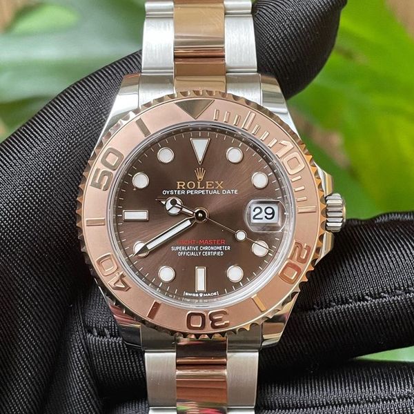 APRIL2024 Rolex Yacht Master 268621 Choco Dial 37mm Full Set ...