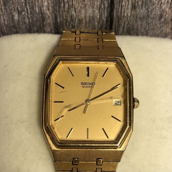 Vintage Seiko Gold Tone 6532-5059 Menâ s Watch FOR PARTS ONLY | WatchCharts Marketplace